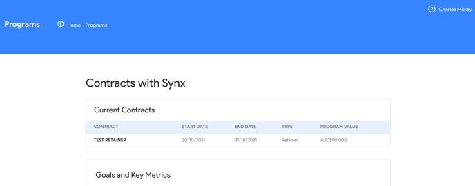 Navigating the Synx Growth Portal